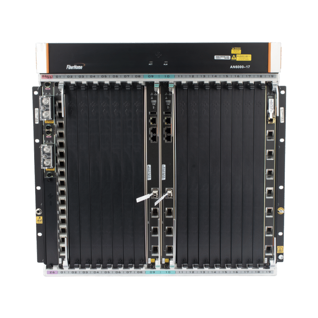 Fiberhome an6000-17 an600017 OLT Carrier Class Modular GPON, 16 Ranuras ...